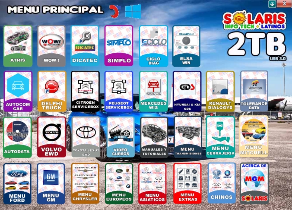 SOLARIS 2TB – Mecánica Global